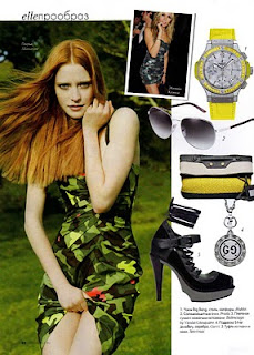 The Dutch Models: Cecile Sinclair in de Russische ELLE