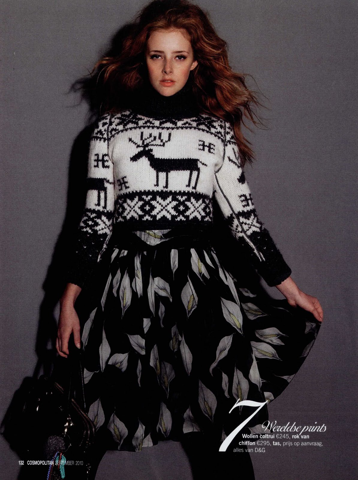 The Dutch Models: Milou Maass voor de Nederlandse Cosmopolitan.