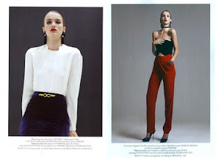 The Dutch Models: Odile Coco for Gioia magazine Ocotober