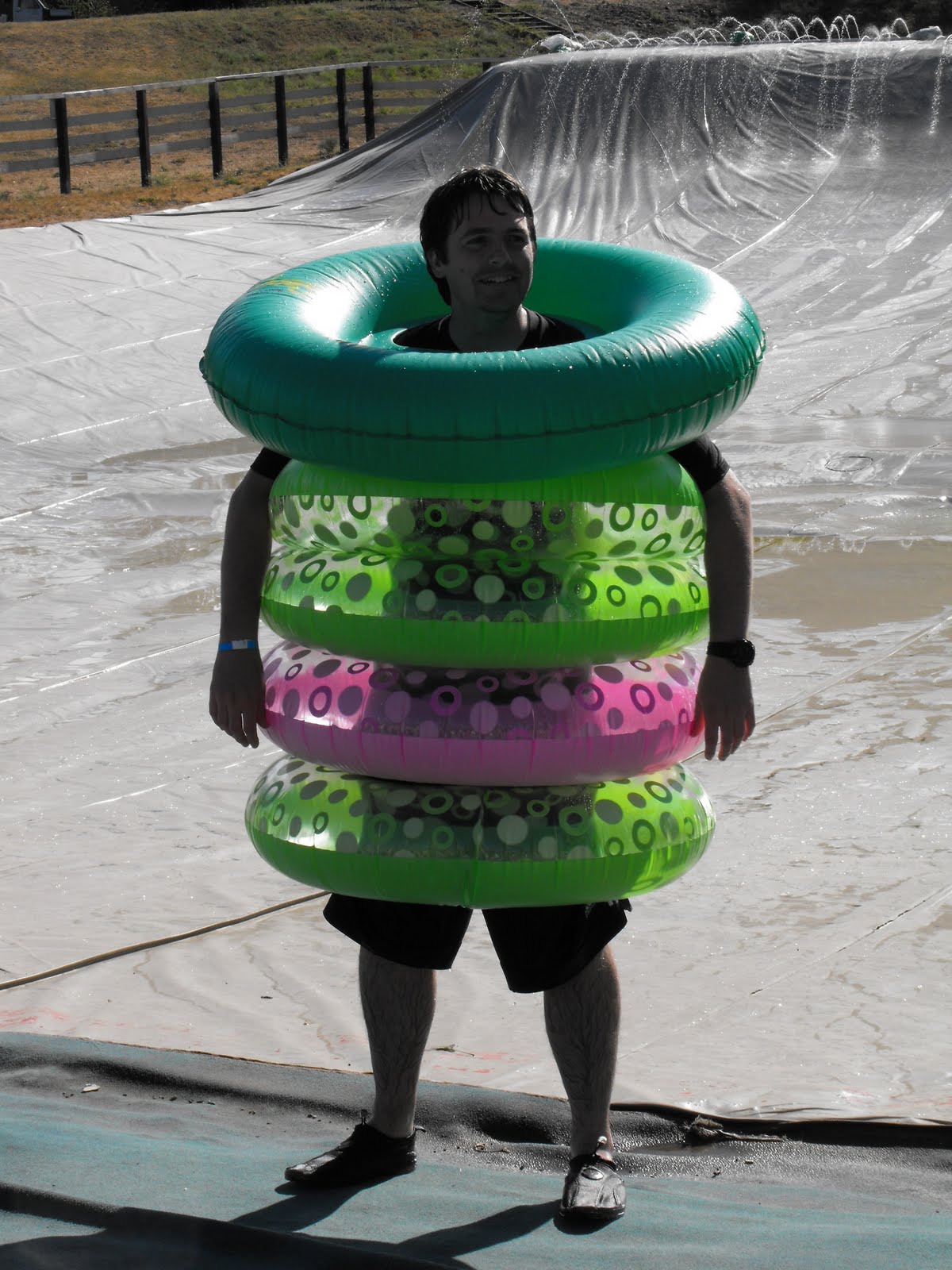 Fun In Port Orchard!: #2 of 5 - Ensign Ranch - Giant Slip-N-Slide!