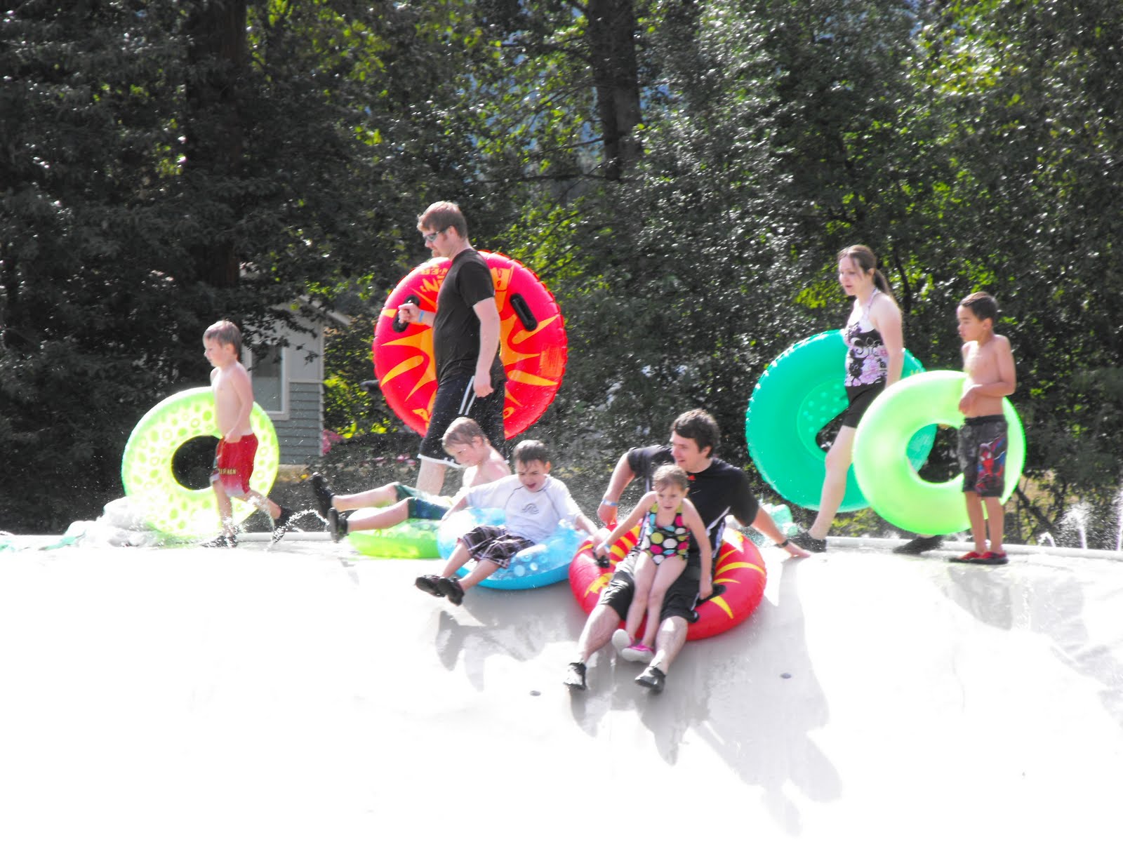 Fun In Port Orchard!: #2 of 5 - Ensign Ranch - Giant Slip-N-Slide!