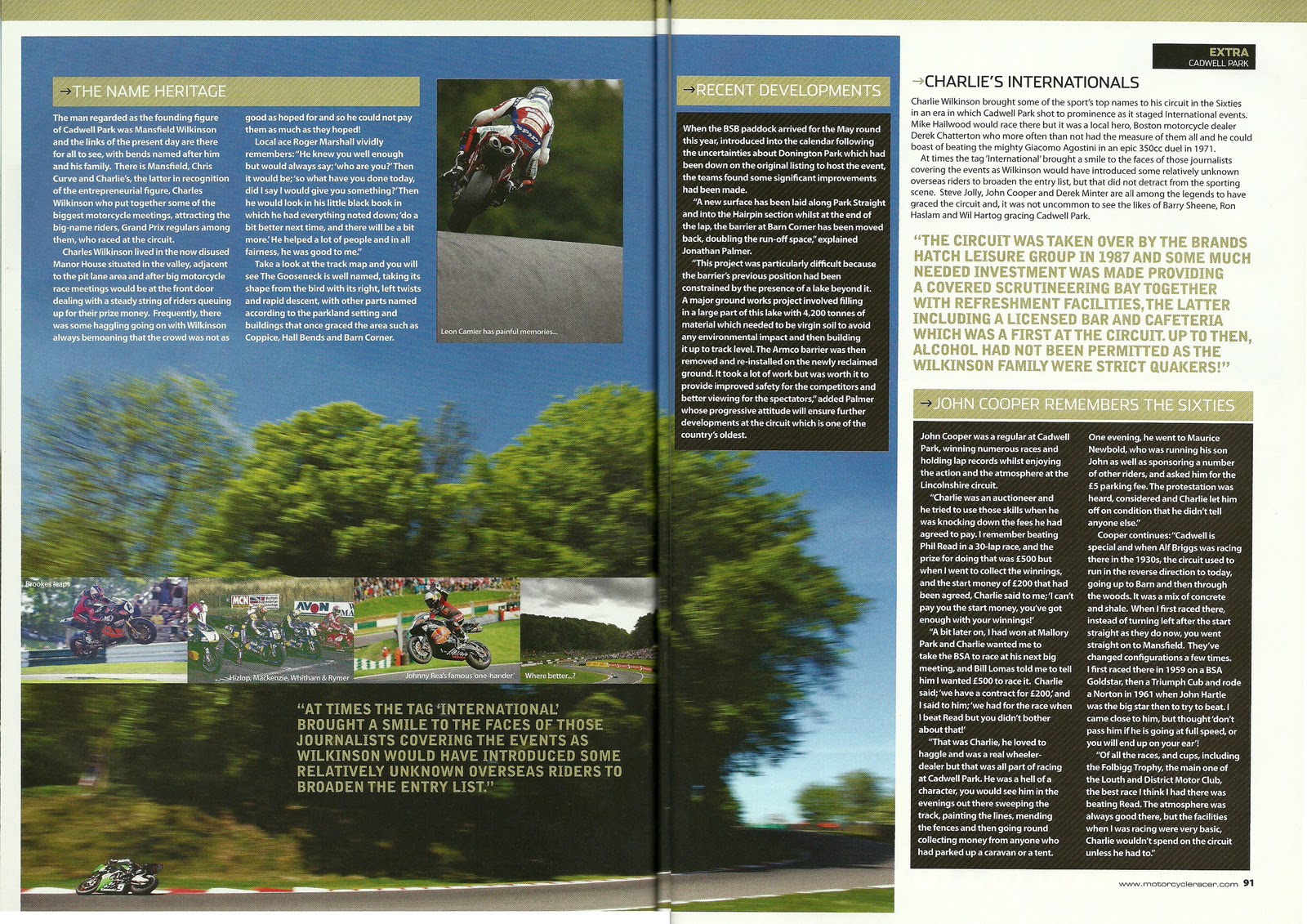 James Slattery Design Blog: Example of magazine double-page spreads