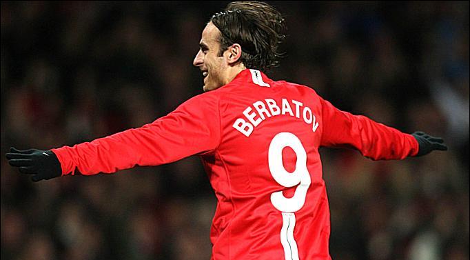 Manchester United: Berbatov Celebration Wallpaper