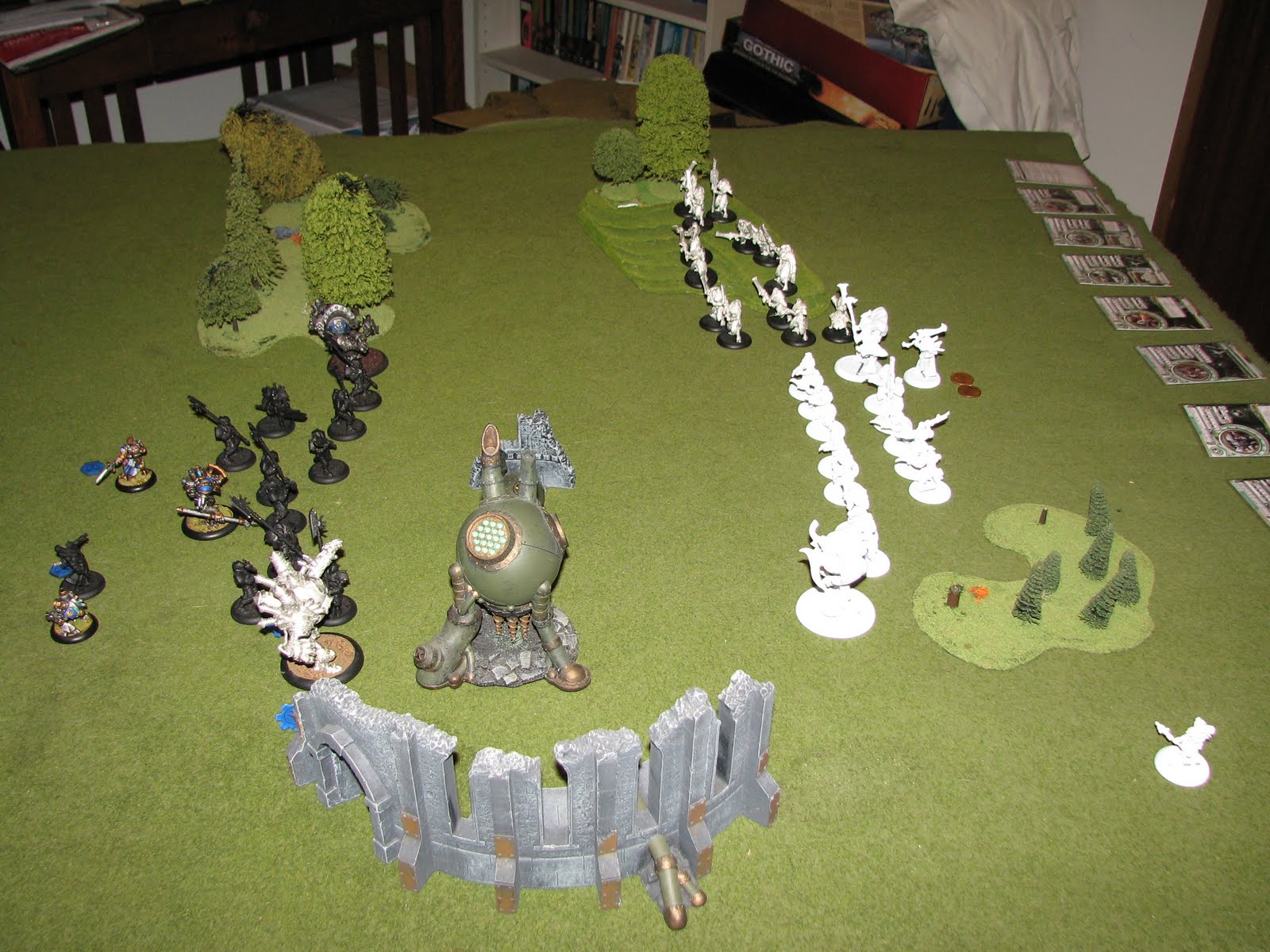 The Crash Room: Cygnar vs Retribution: The Revenge of Vyros