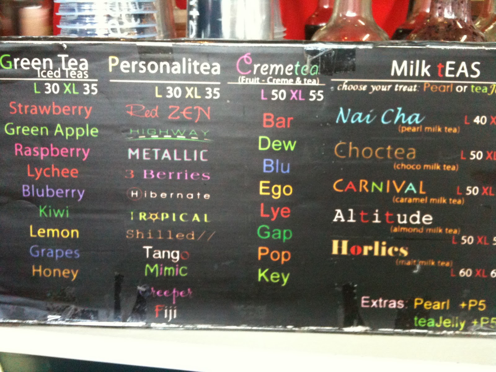 Food and City Stops: ZenTea: Relaxation and Pure Goodness