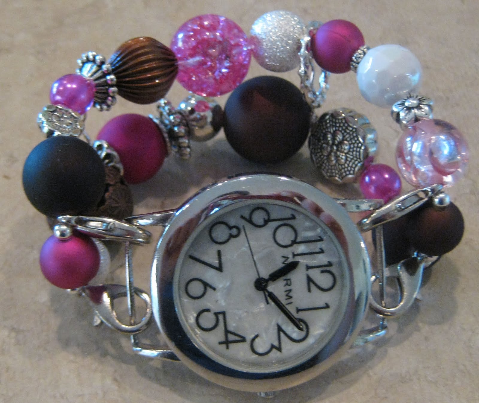 The Daisy Patch - Interchangeable beaded watches: The Elizabeth ...