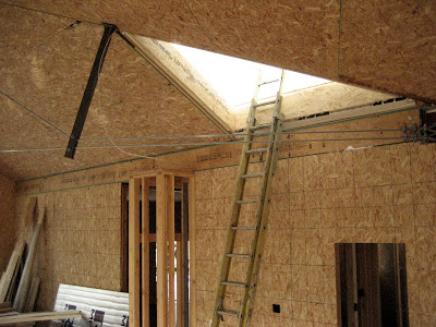 Roundup Ranch: Jan 17-19: Cable Truss Installed & Structure Completed