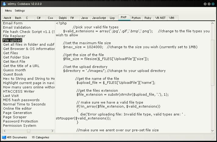 W0rmycodebase Request Software Full