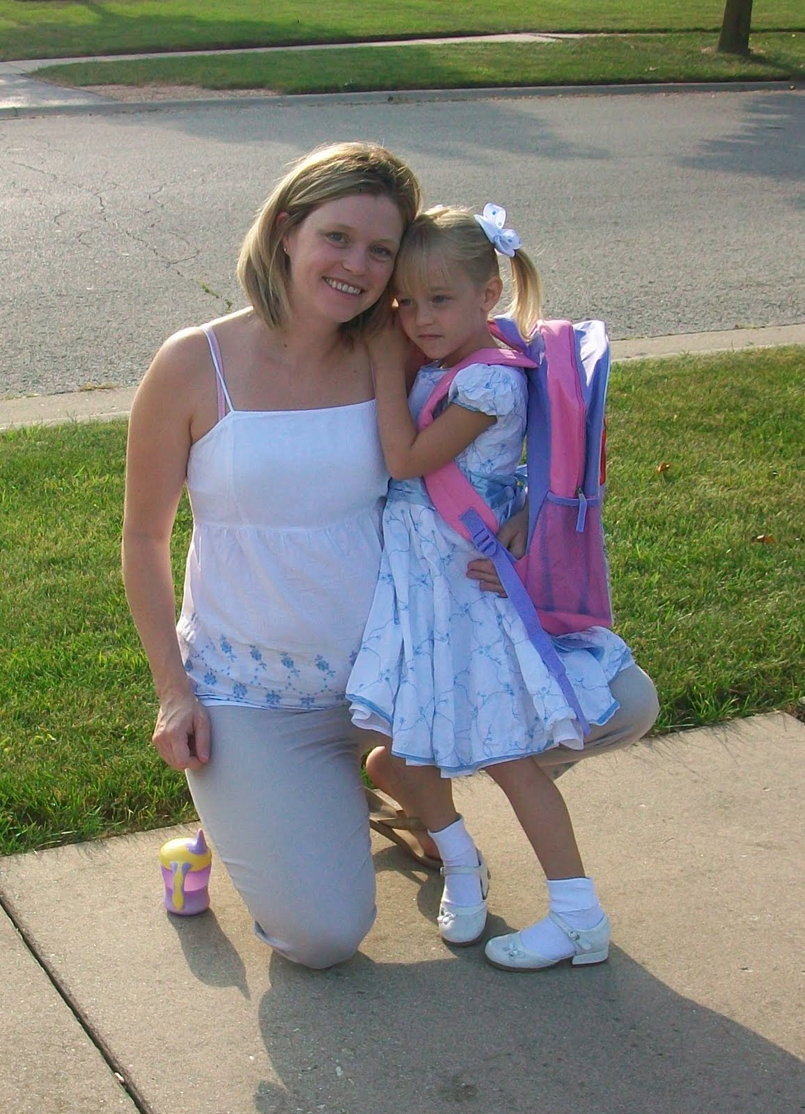 The Henderson Family: First Day of School 2010