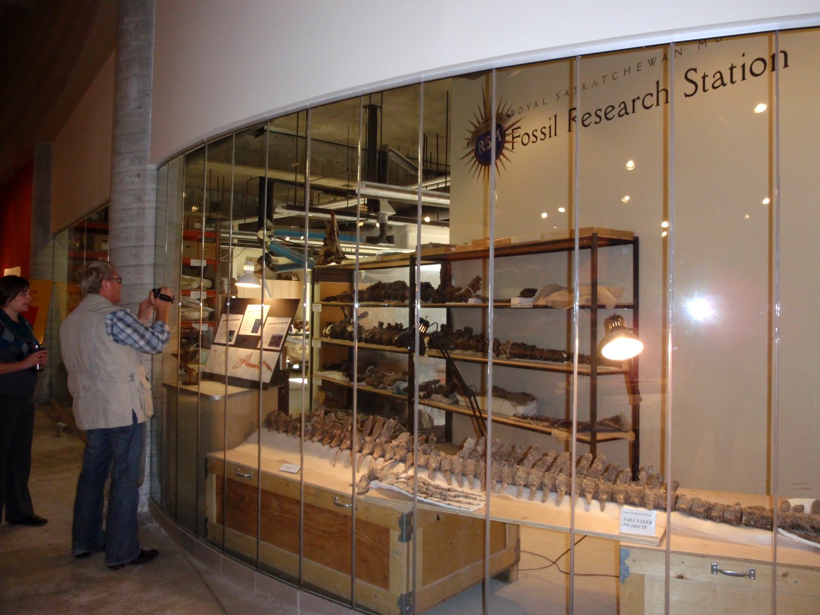 Fossil Research Station is part of the presentation