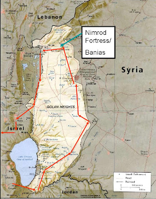 Allan and Muna: Nimrod Fortress and an oasis in the desert—Banias