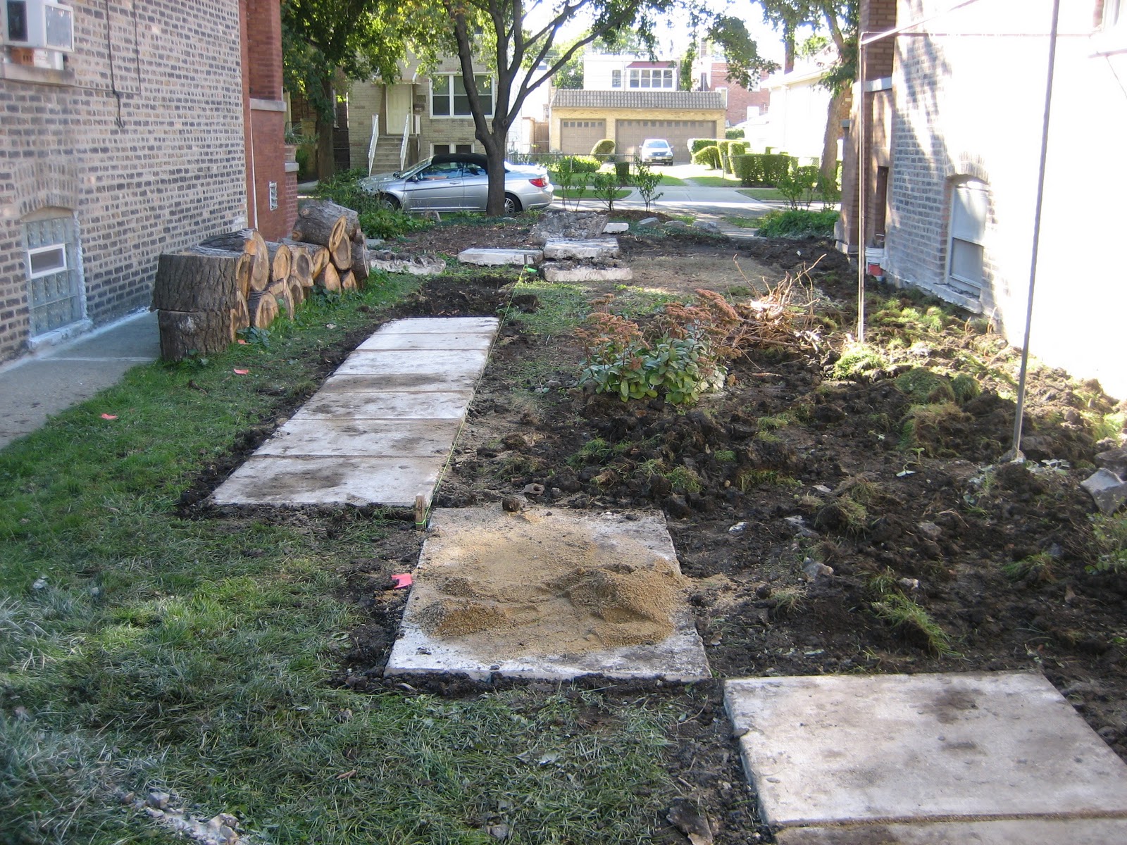 Applied Ecological Design: Sidewalk Deconstruction & Reconstruction – Day 1