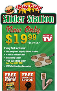 Big City Slider Station As Seen On TV Burger Press