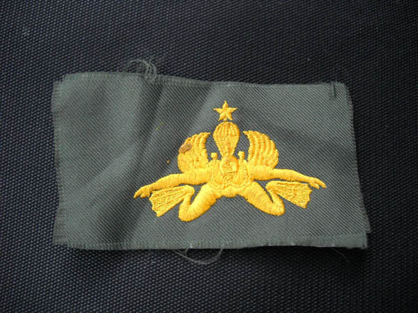 KOLEKSI MILITER JADOEL: Brevet,Wing & Patch TNI