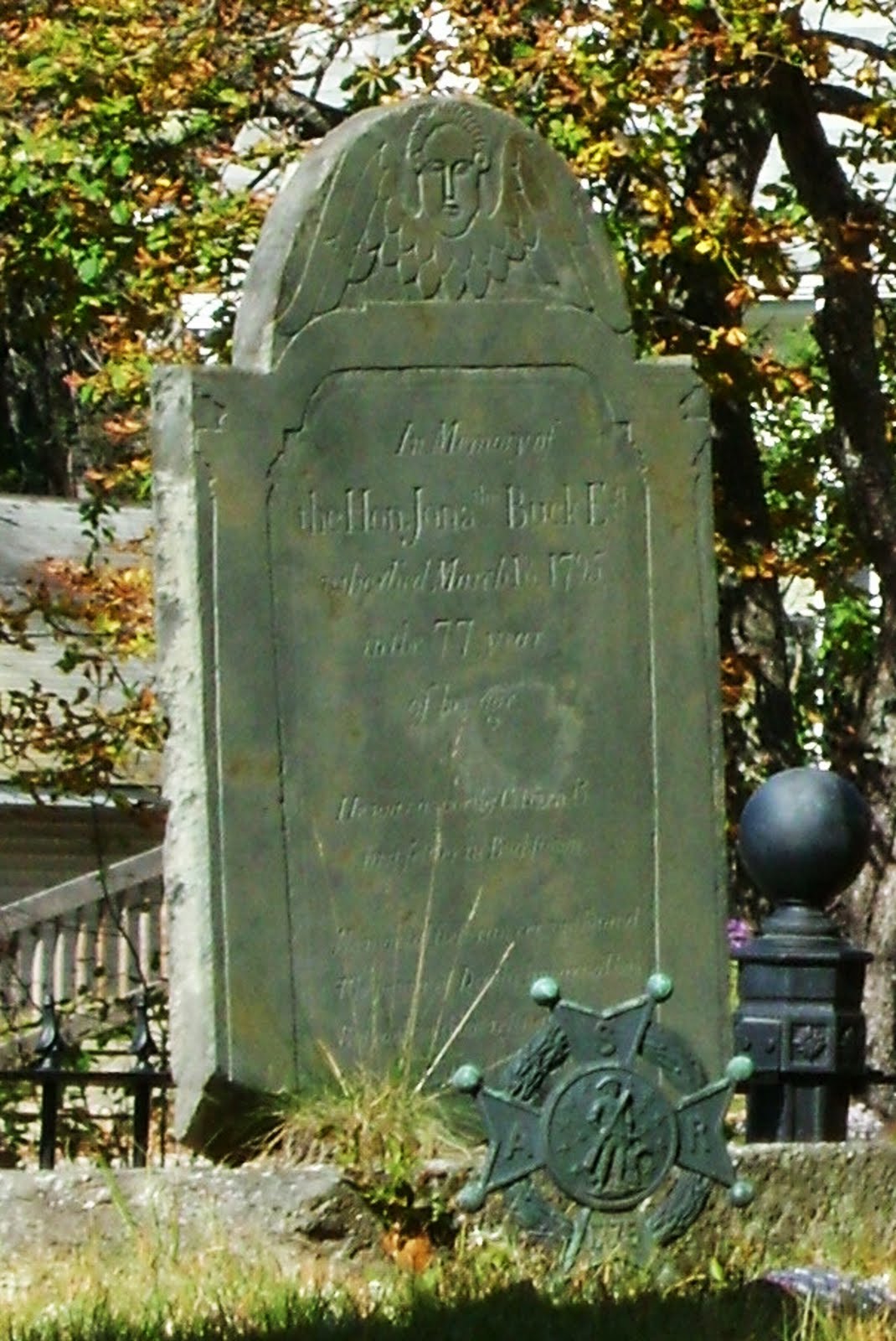 The Buck May Not Stop at the Jonathan Buck Memorial in Bucksport, Maine ...