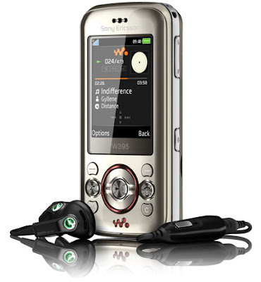 Latest Technology: Sony Ericsson W395 Walkman Slider Phone