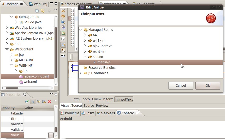 Festín Tecnológico: Rich Faces 3.0 con Eclipse y Tomcat