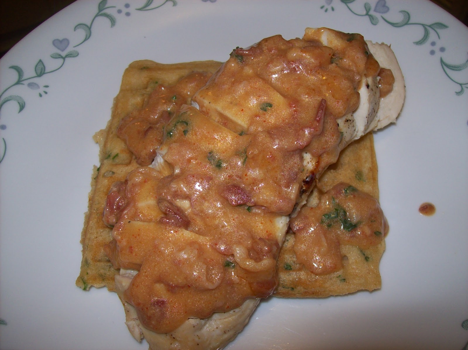 Gluten Free Gosherts: Chicken and Waffles with Maple BACON Gravy