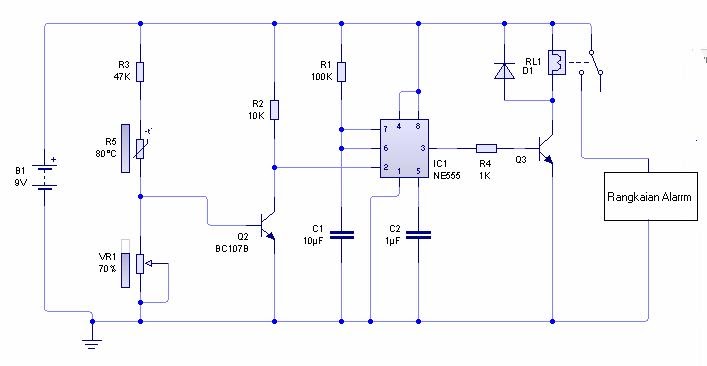 Elektronikku: Rangkaian Sensor Suhu
