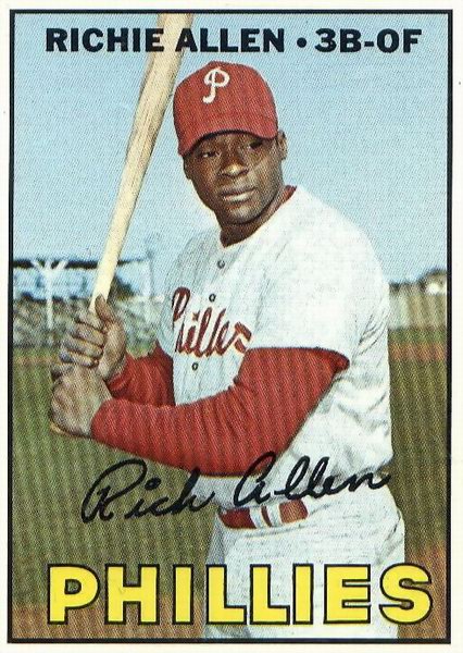 Dick Allen Hall of Fame: Dick Allen Baseball Card Project: 1967
