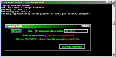 Tips dan Trik komputer: Ping of Death