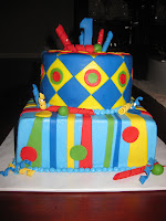A Piece of Cake: First Birthday Cake and Smash Cakes - Primary Colors