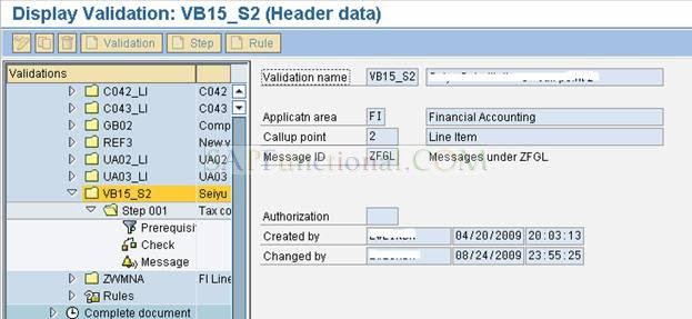 SAP Skills: Validation rules in FI