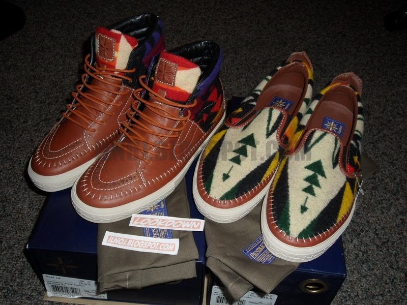 Create and Destroy: TAKA HAYASHI x PENDLETON x VANS SK8-HI & SLIP-ON