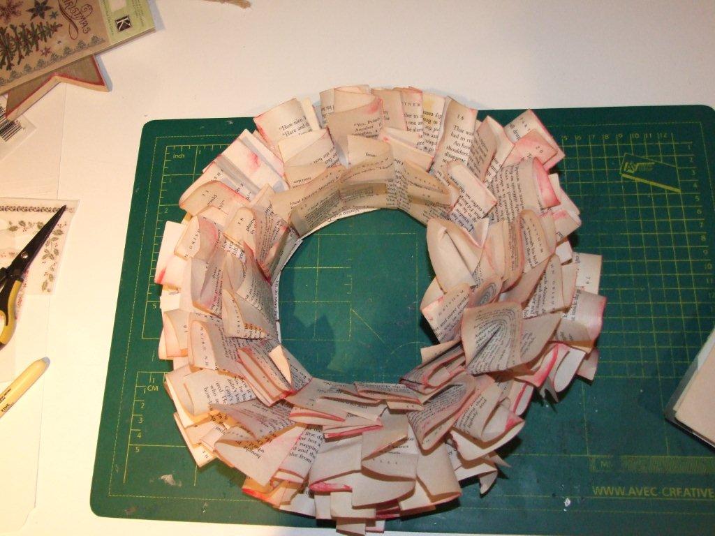 ScrapSoul: Paper Wreath tutorial