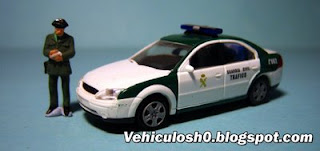 Paquito Models 1/87: Ford Mondeo guardia CIvil de rietze