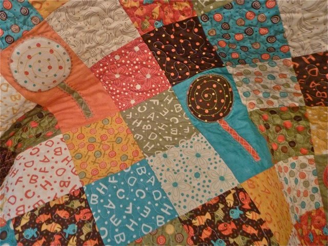 Lollipop Quilt – Final Stages – Quiltjane
