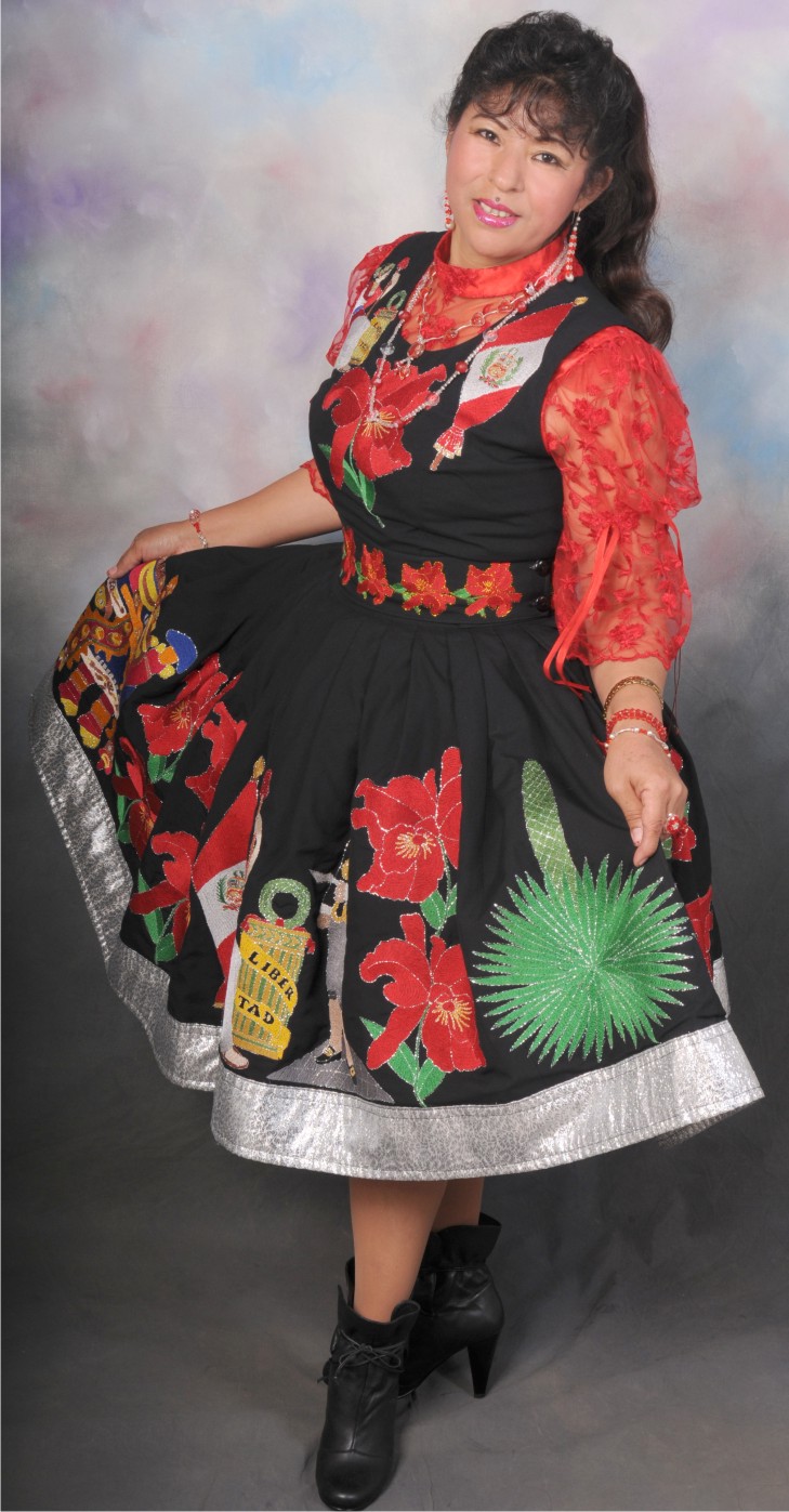 huayno peruano 2009: CHINA MARIA EXHIBE VESTIDOS TIPICOS EN EL MUSEO DE ...