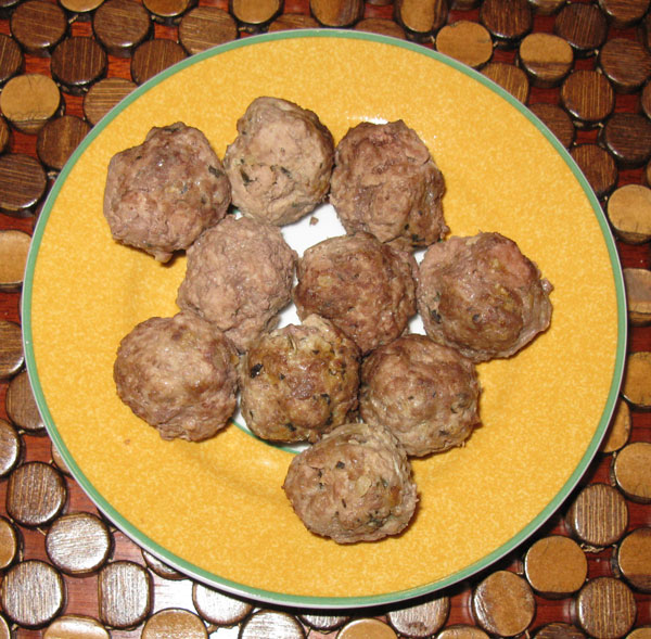 DazeyDee's Recipes: Core Beef Meatballs - Steamed
