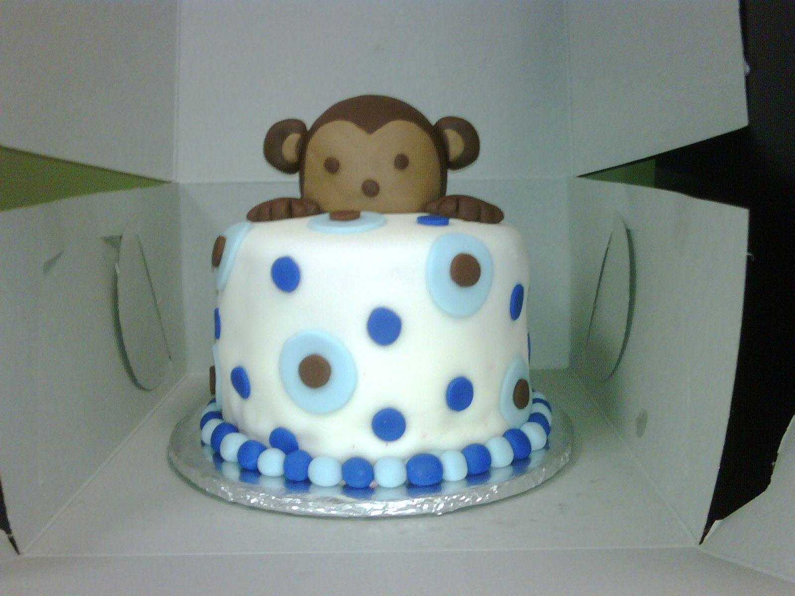 BLISS! Hawai`i Cake Pops & Truffles, LLC: Mod Monkey Cake Topper for ...