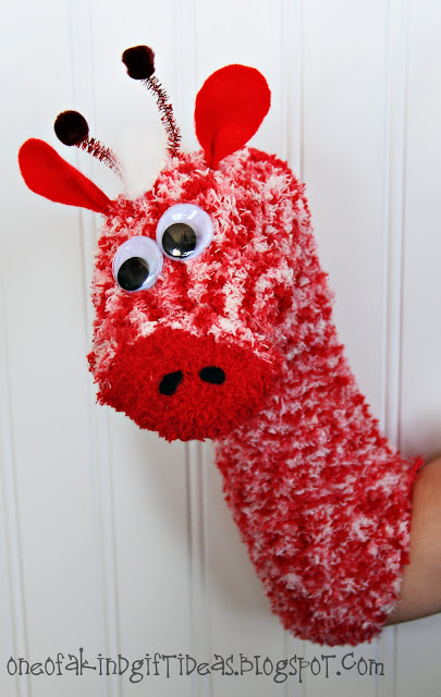 One of a Kind: "I See a Monster" Sock Puppets!