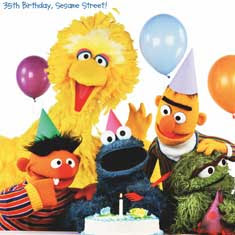 Kiddy's Corner: Happy Birthday Sesame Street!
