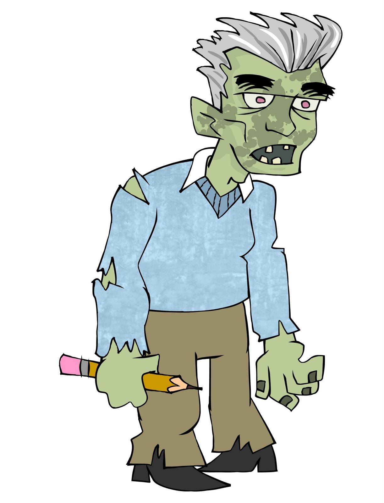 The Ctrl-Zs: Zombie Stan Lee and Zombie Jack Kirby designs