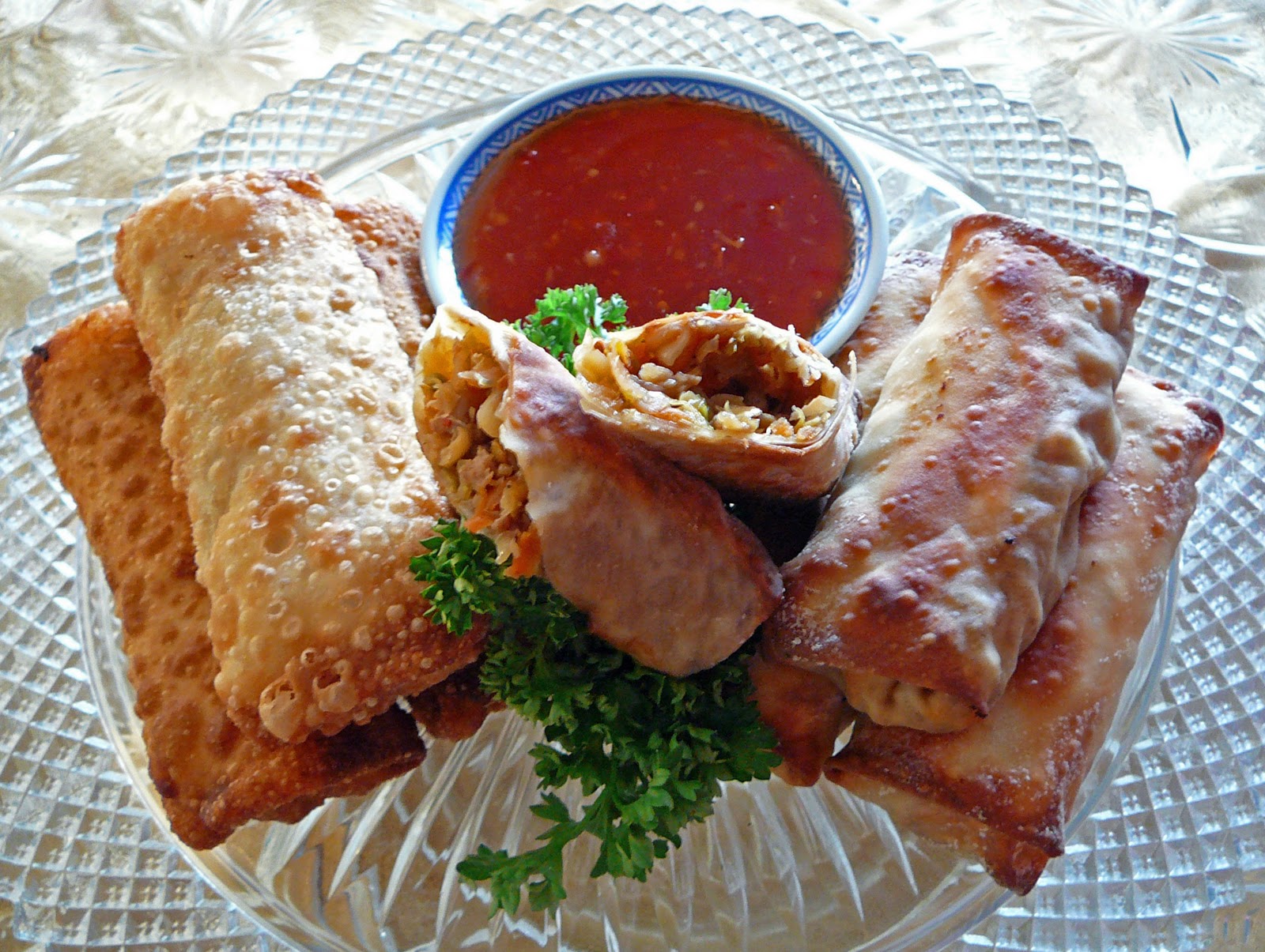 Salvation Sisters: Baked or Fried Egg Rolls