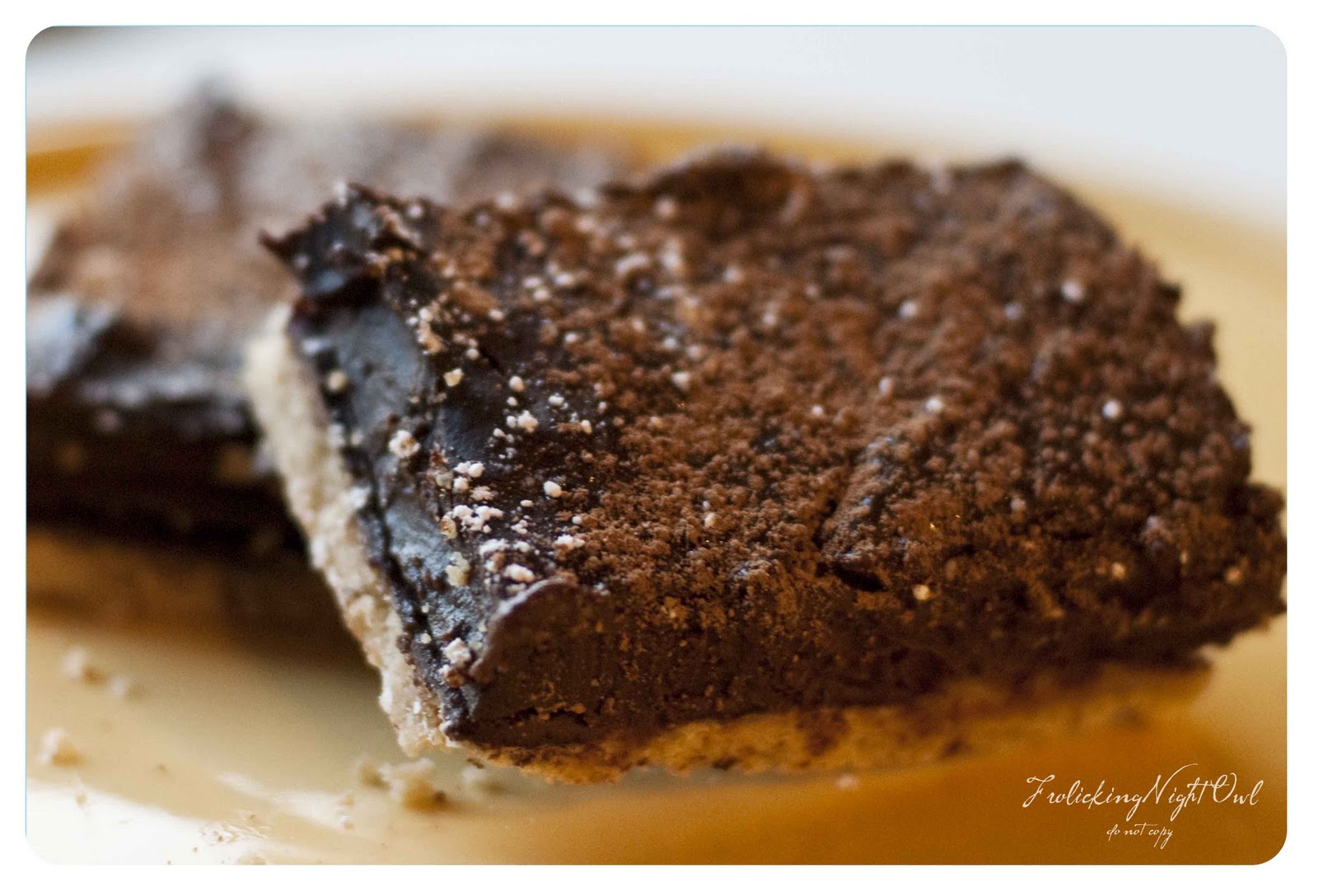 Frolicking Night Owl: Alice Medrich's Chocolate Pudding Bars