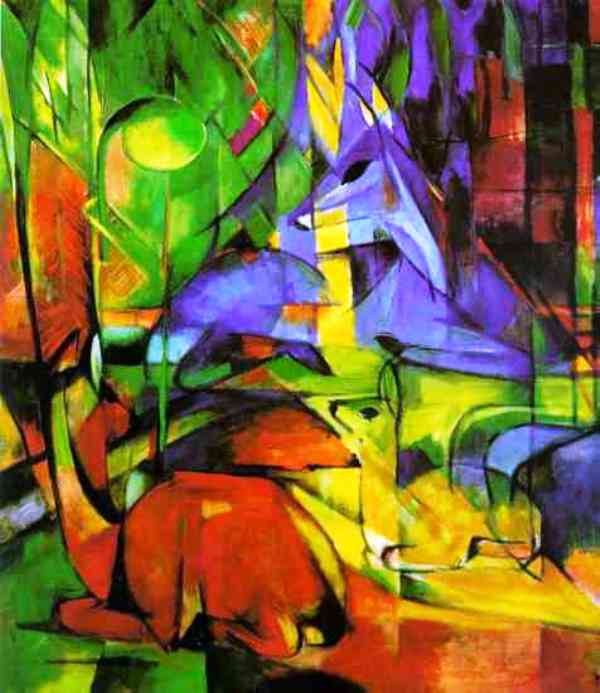 Fada do Mar Suave: Franz Marc