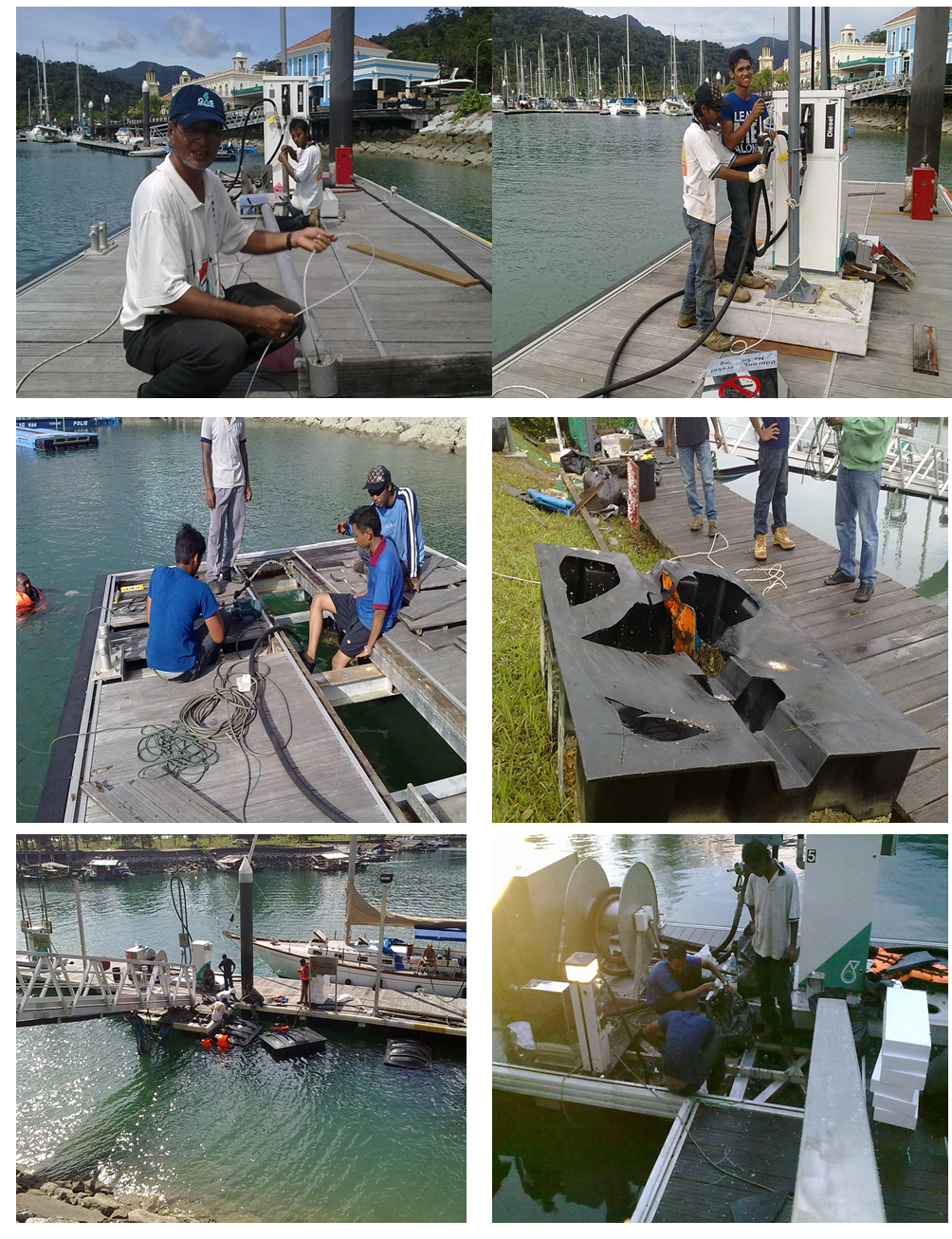 MASA ENGINEERING ENTERPRISE SDN BHD: PONTOON - Repair & Servicing