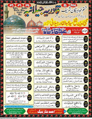 Ya Nabi: KHATAM-E-GHOUSIA SHARIF