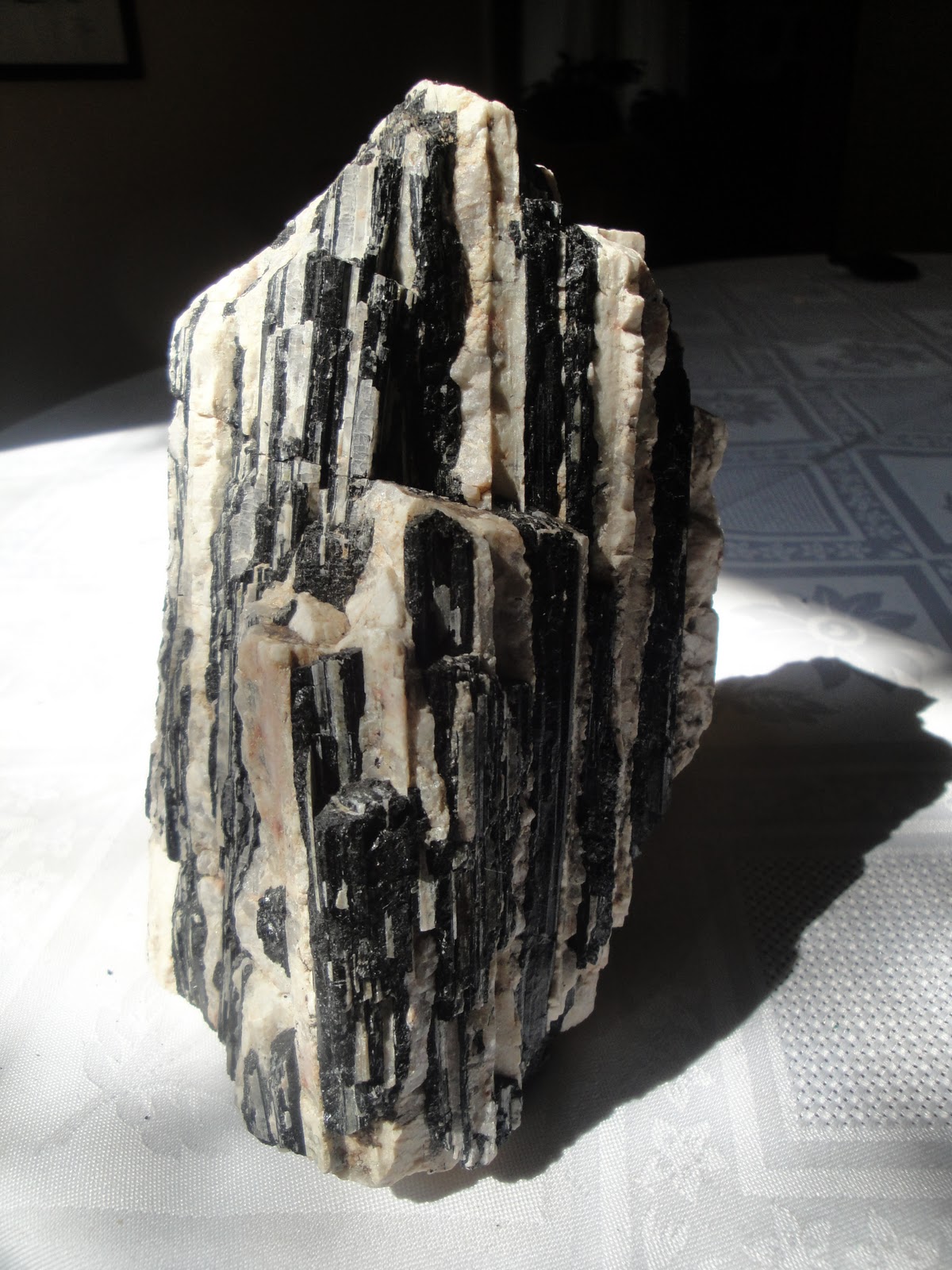 Mis creaciones: Imágenes de mi piedra turmalina negra
