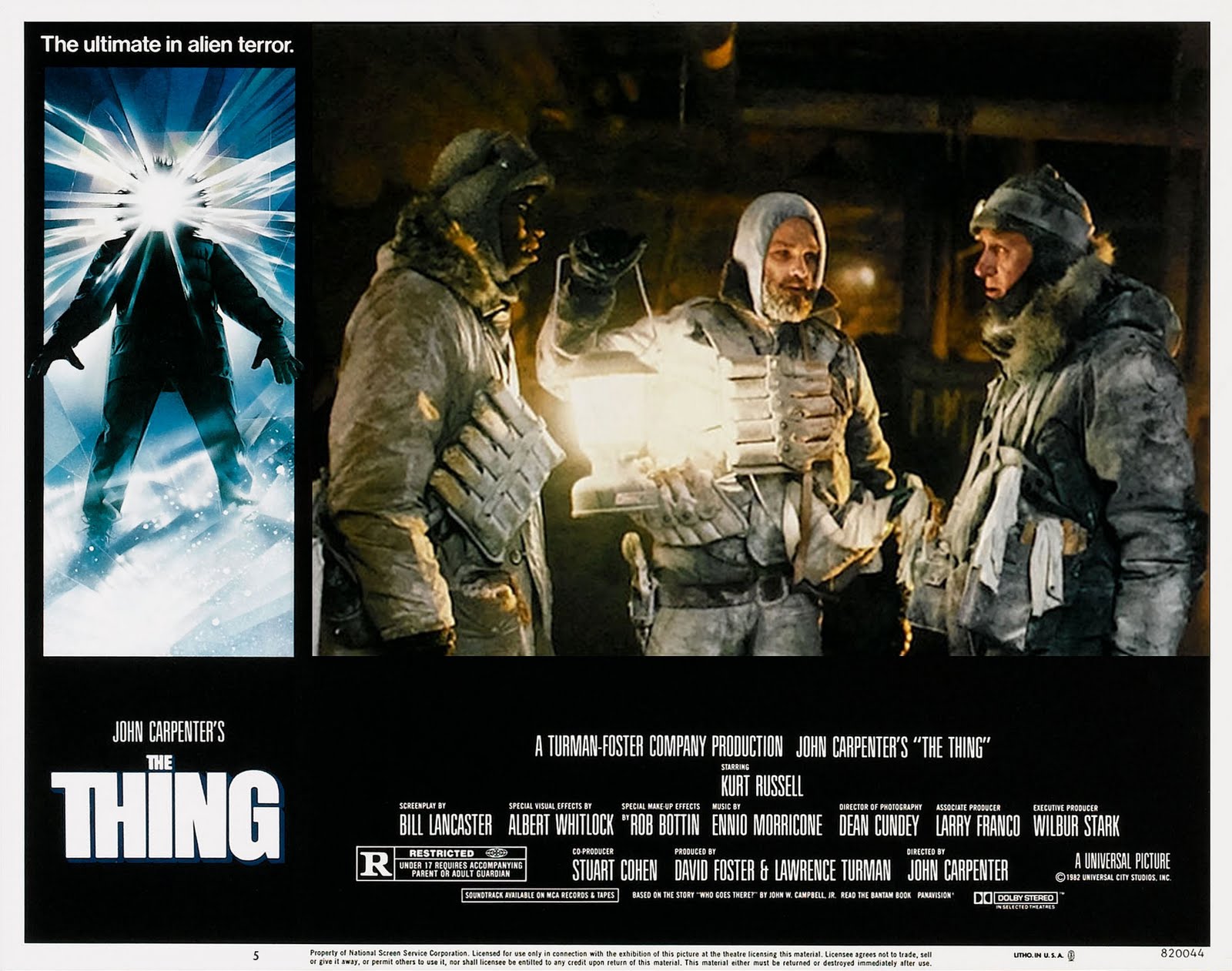 Movie Memorabilia Emporium: The Thing (1982) Lobby Card Set