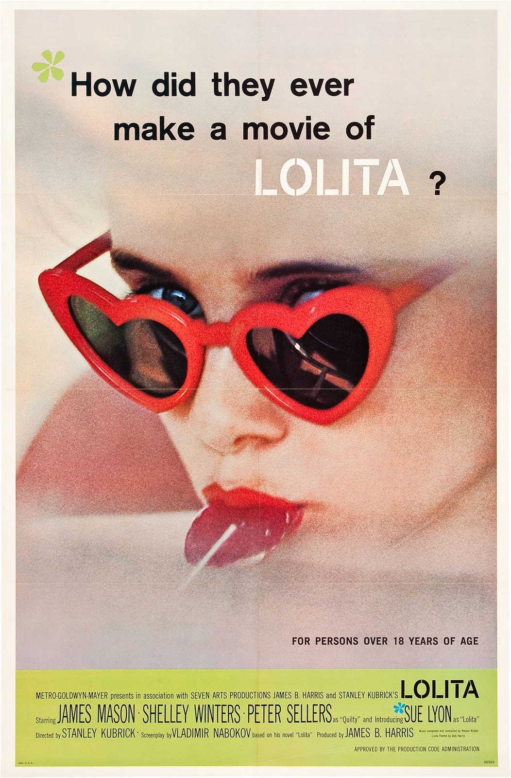 Stanley Kubrick - Deserving of Worship: Lolita (1962) Posters