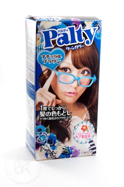 ekiBlog.com: Palty hair dye in Natural Brown, Love from Rina + preview ...