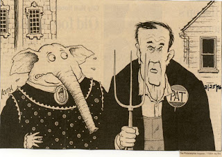 Philadelphia Inquirer Tony Auth Editorial Cartoon