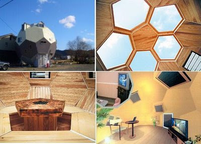 Soccer Ball-shaped House | unique houses in world