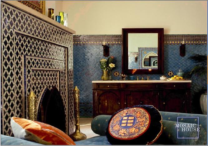 Morocco Mosaic Style - Moroccan Interior design