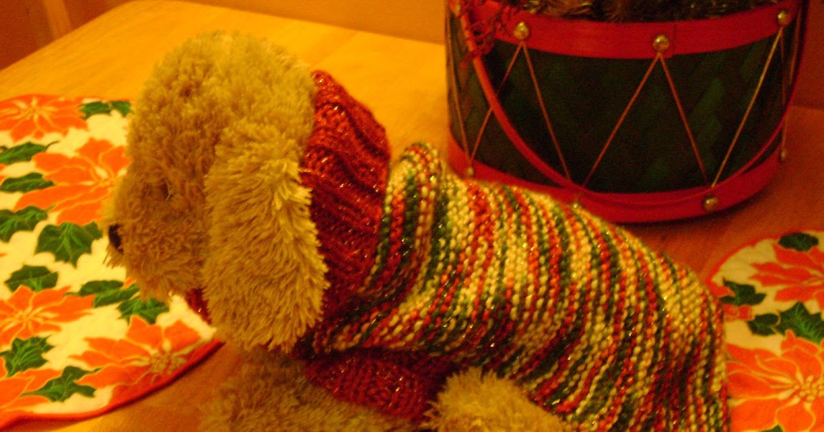The Pet Parade Free Knitted Dog Sweater Pattern